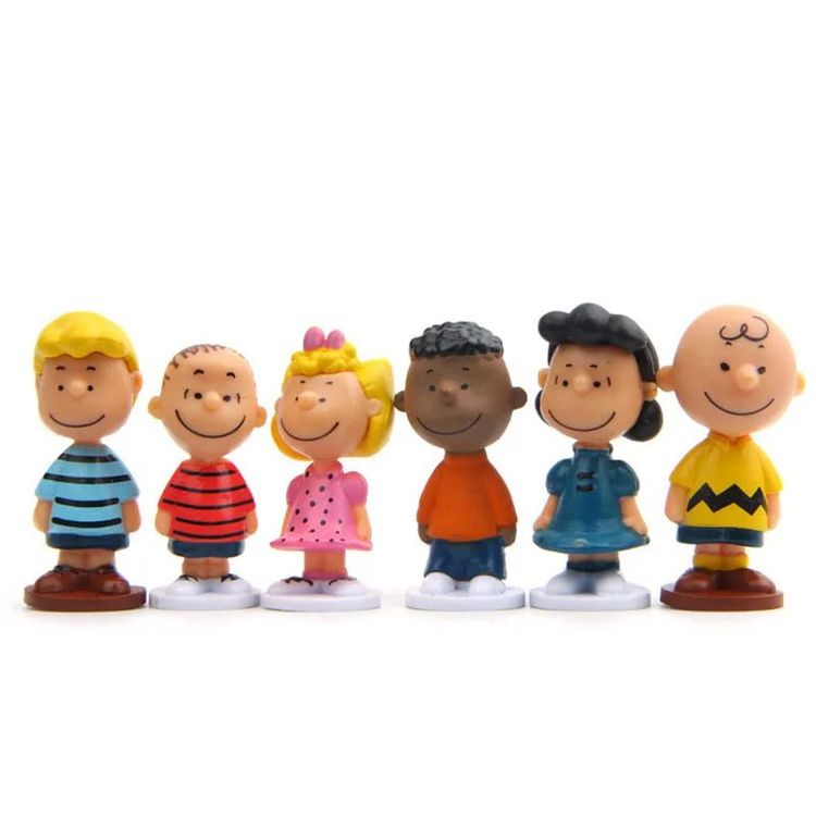 12 DIE PEANUTS FIGUREN - CHARLIE BROWN - SNOOPY FIGUREN (Neu und ...