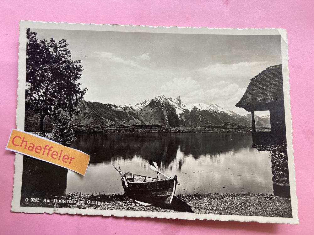 1941 G 9262 Am Thunersee bei Gunten. (Gebraucht) in Zürich für CHF 4 – mit Lieferung auf Ricardo ...