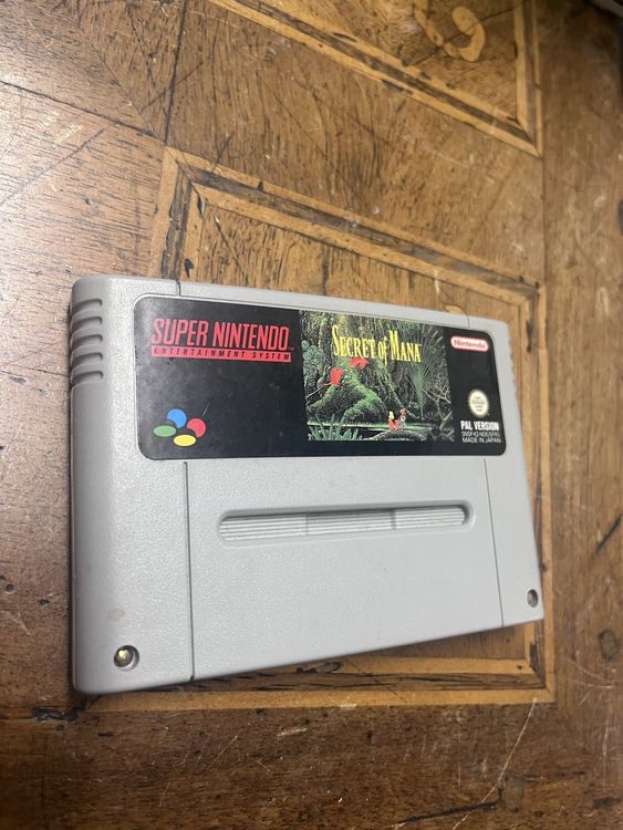Secret of Mana - Super Nintendo (SNES) Modul - Rarität! (Gebraucht) in ...