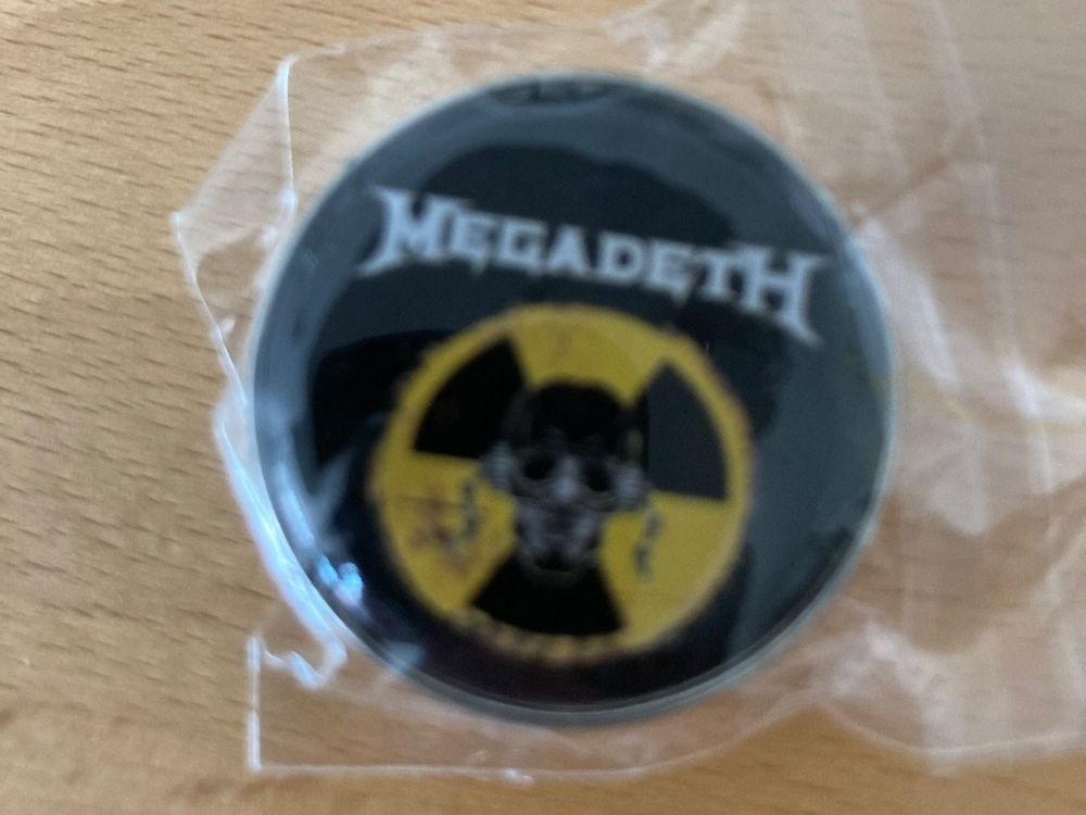 Megadeth Pin Anstecker Punk Metal Rock Band (Neu (gemäss Beschreibung ...