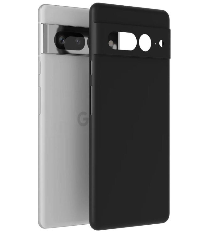 Google Pixel 7 Pro Hülle Case black matt TPU dünn weich | Kaufen auf ...