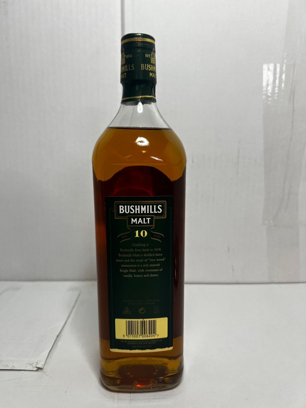 Bushmills Malt 10 Year Single Malt Irish Whiskey 1,Lt 40%Vol (Neu und ...