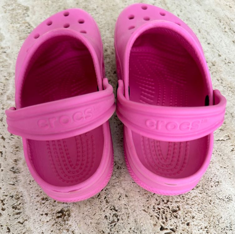 Crocs girls sandals Mädchen Sandalen size C12 C13 29 30 31 (Gebraucht ...