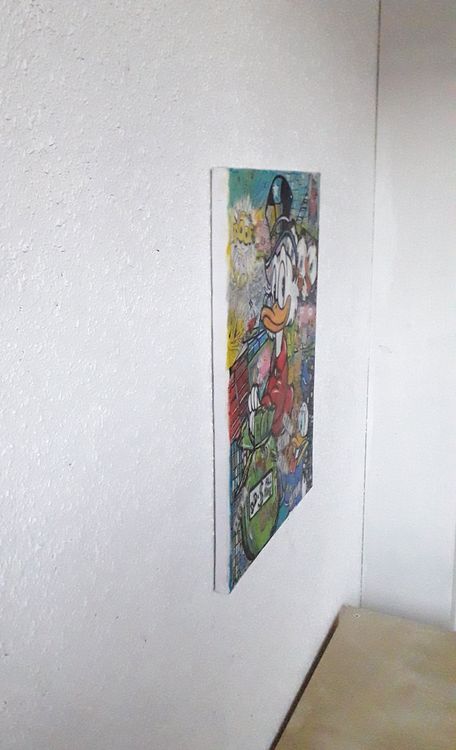 Gemälde Pop Art Dagobert Duck Künstler: Manuela Reitz | Kaufen auf Ricardo