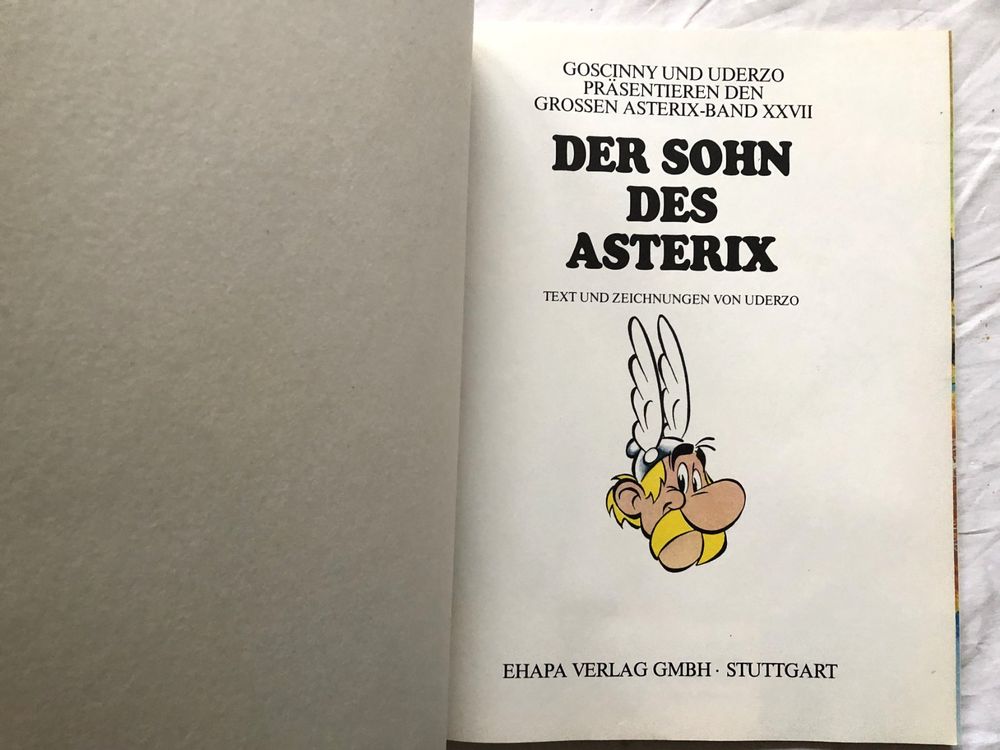 Der Sohn des ASTERIX - Band XXVII - 1.Auflage (Gebraucht) in Schaffhausen für CHF 6.5 – mit ...