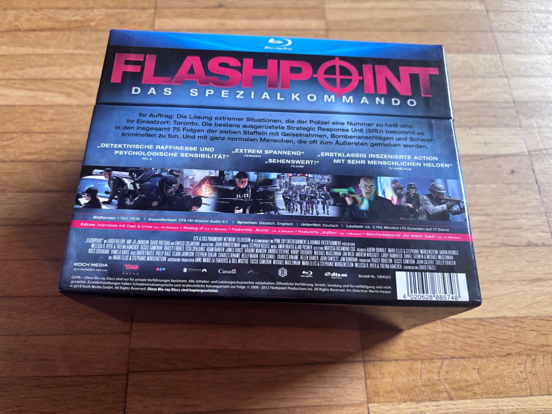 FLASHPOINT die komplette Serie (Box). -bluray- (Neu (gemäss ...