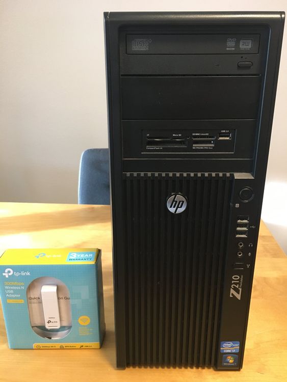 PC-Tower HP Z210 / i7 / 250+500 GB / ATI V5900 / Zubehör | Kaufen auf ...