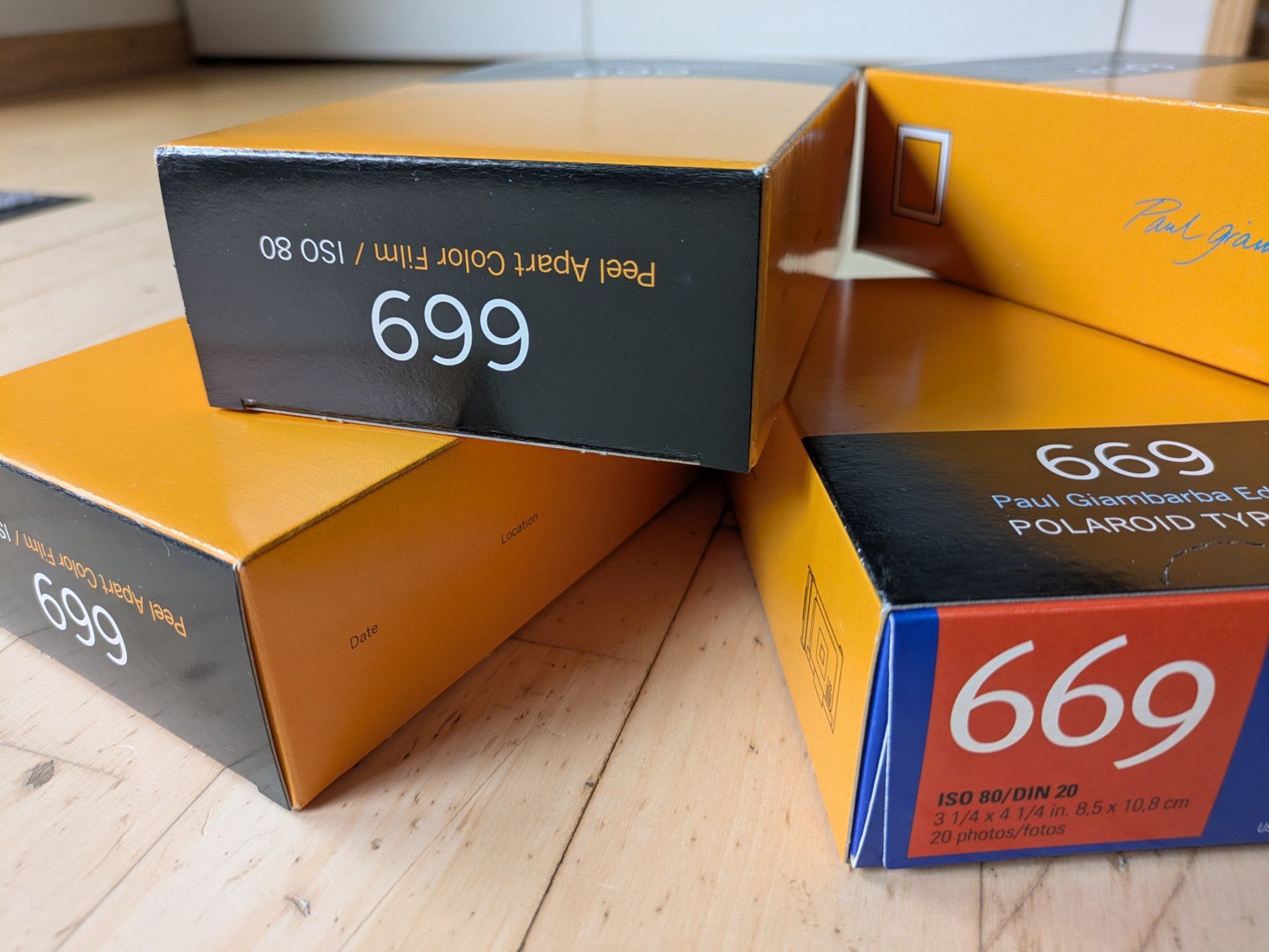 5x Polaroid Film 669: Ein Schatz aus der analogen Welt - III (Gebraucht ...