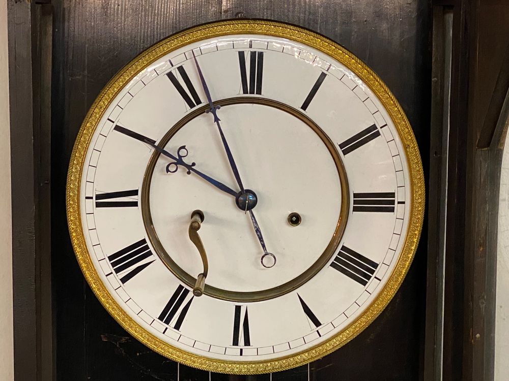 Schöner originaler Wiener Regulator, 2 Gewichte, ca 1830 (Gebraucht) in ...