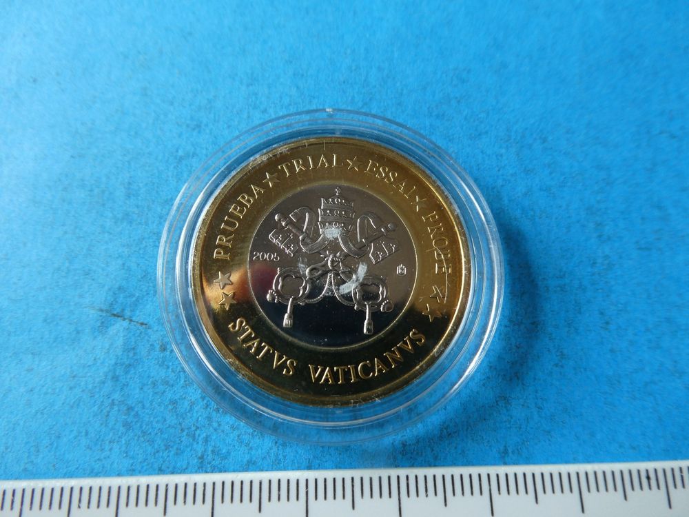 Vatikan 2005, 1 Euro - Specimen/Essai/Probe PP | Kaufen auf Ricardo