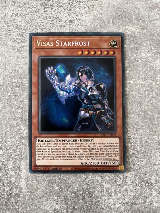 Visas Starfrost (DIFO-DE008), Secret Rare | Kaufen auf Ricardo