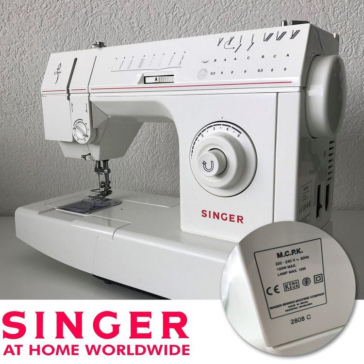SINGER 2808 C Nähmaschine, komplett (Gebraucht) in Schönenbuch für CHF ...