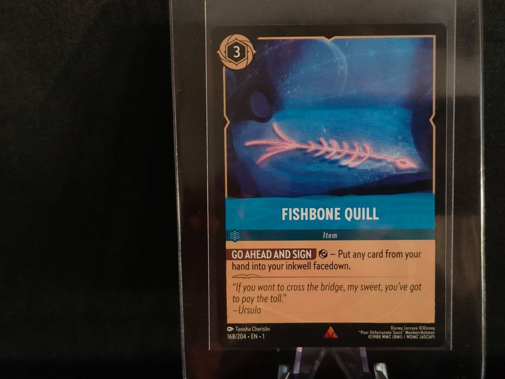 Disney Lorcana Fishbone Quill Rare | Kaufen auf Ricardo
