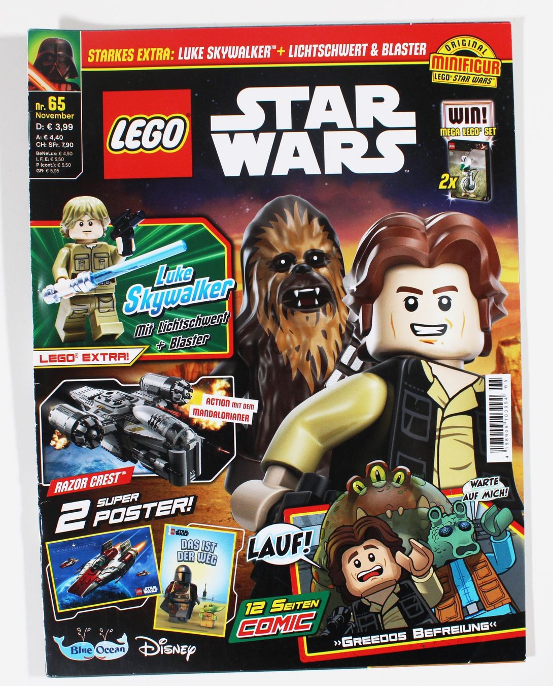 4 LEGO STAR WARS Comics, Quiz & Rätselspass für Kinder Set 4 (Gebraucht ...