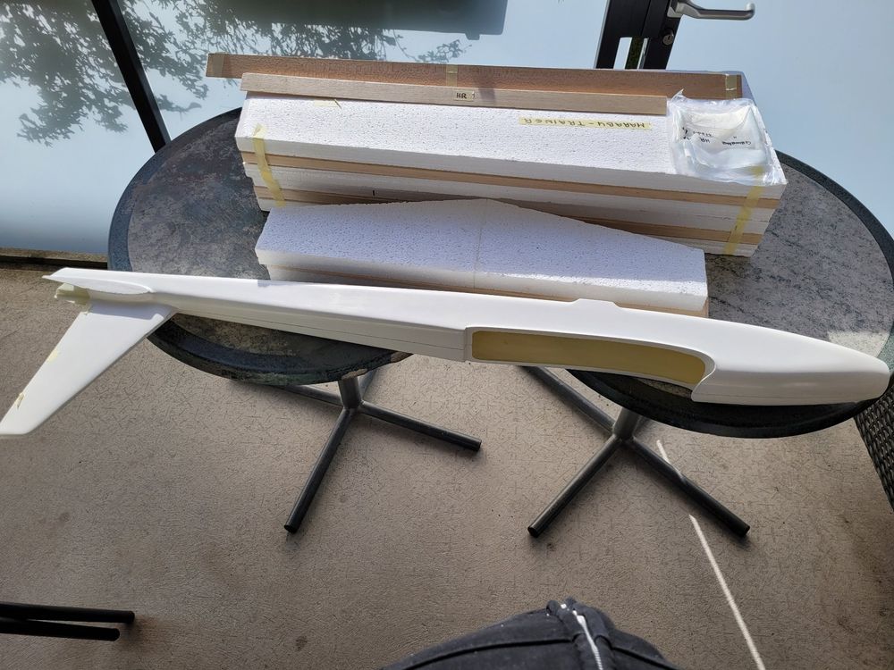 Sehr Rar! Neuer Marabu Trainer Teilesatz GFK.+Styro/Balsa (Neu (gemäss ...