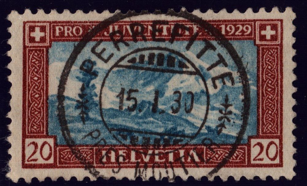 1929 Pro Juventute J51 oblit. PERREFITTE (D'occasion) à Delémont pour CHF 5 – avec livraison ...