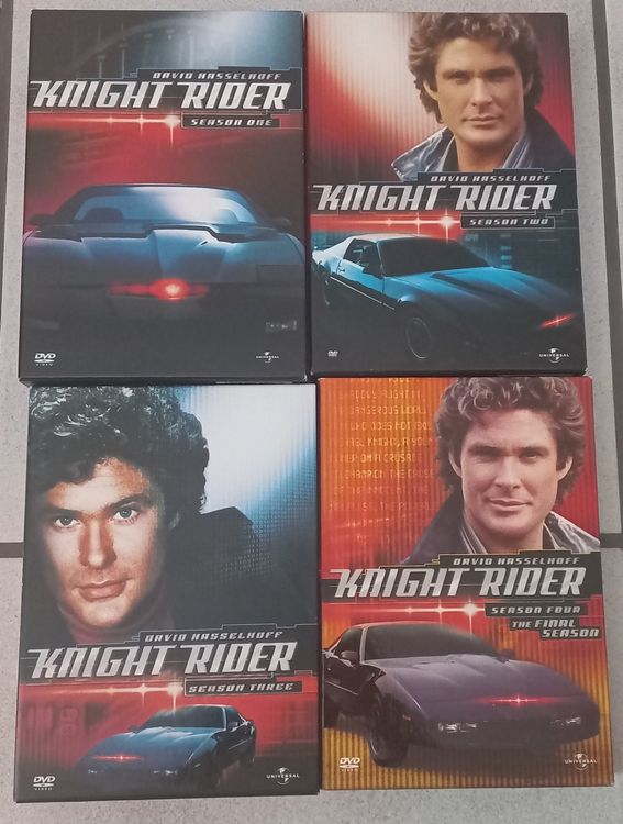 Knight Rider Komplette Serie, David Hasselhoff, DVD Sammlung (Gebraucht ...