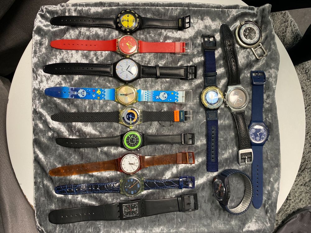Swatch lot 14 Stück. (Gebraucht) in Wettingen für CHF 79 – mit ...
