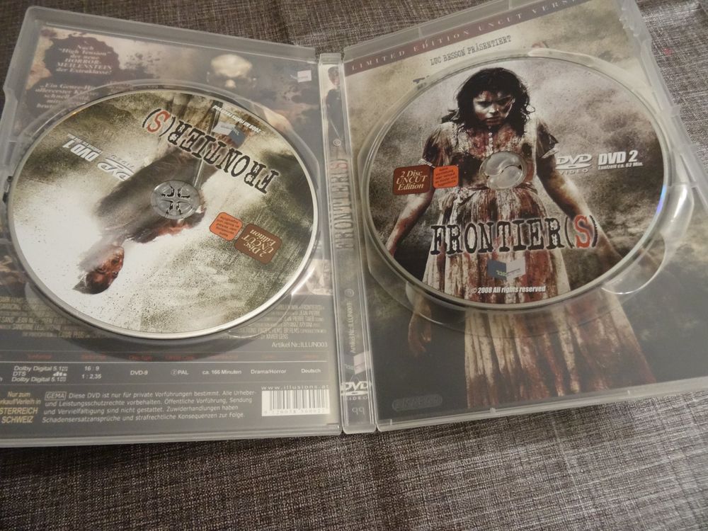 Frontier(s) - Limited Edition Uncut Version - DVD Horror (Gebraucht) in ...