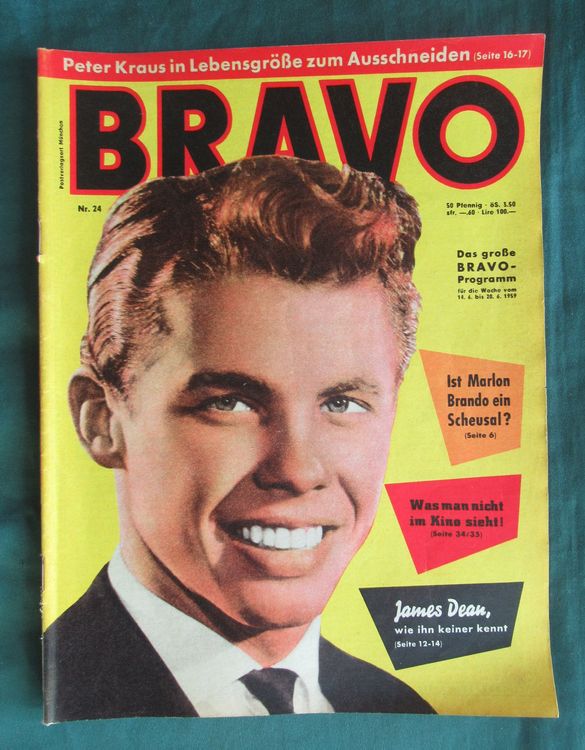 BRAVO Jugendzeitschrift Nr. 24, Juni 1959 (Gebraucht) in hedingen für ...