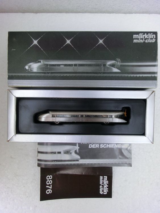 Märklin: 8876 Schienenzeppelin, Sondermodell versilbert | Kaufen auf Ricardo