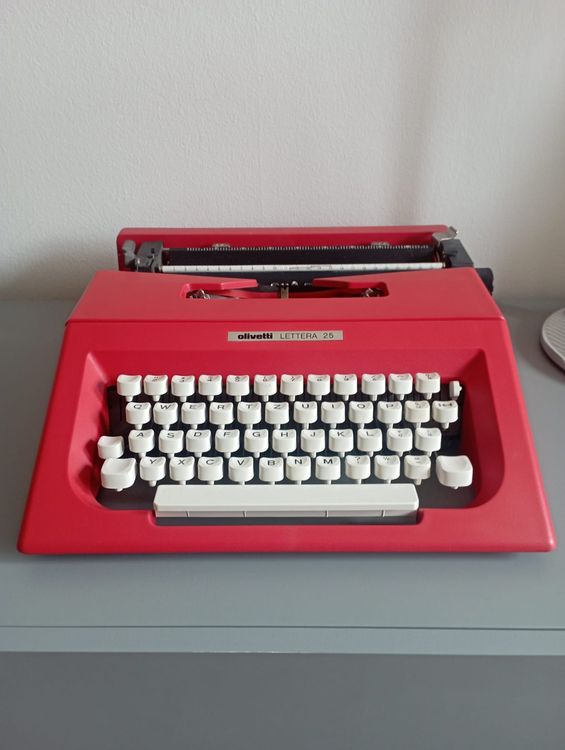Schreibmaschine Olivetti Lettera 25 (Gebraucht) in Zürich für CHF 16 – mit Lieferung auf Ricardo ...