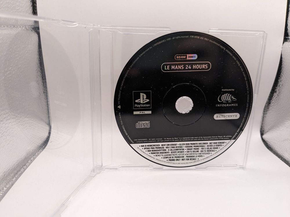 Le Mans 24 Hours Playstation 1 Game PROMO SLES-01362 (Gebraucht) in ...