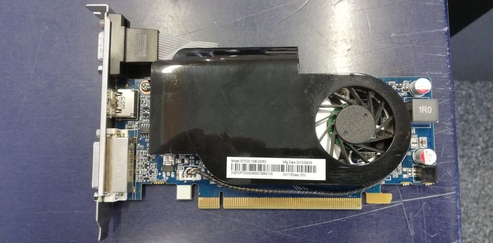 NVIDIA GeForce GT 320 1GB DDR3 PCI Exp. (Gebraucht) in Thundorf für CHF ...