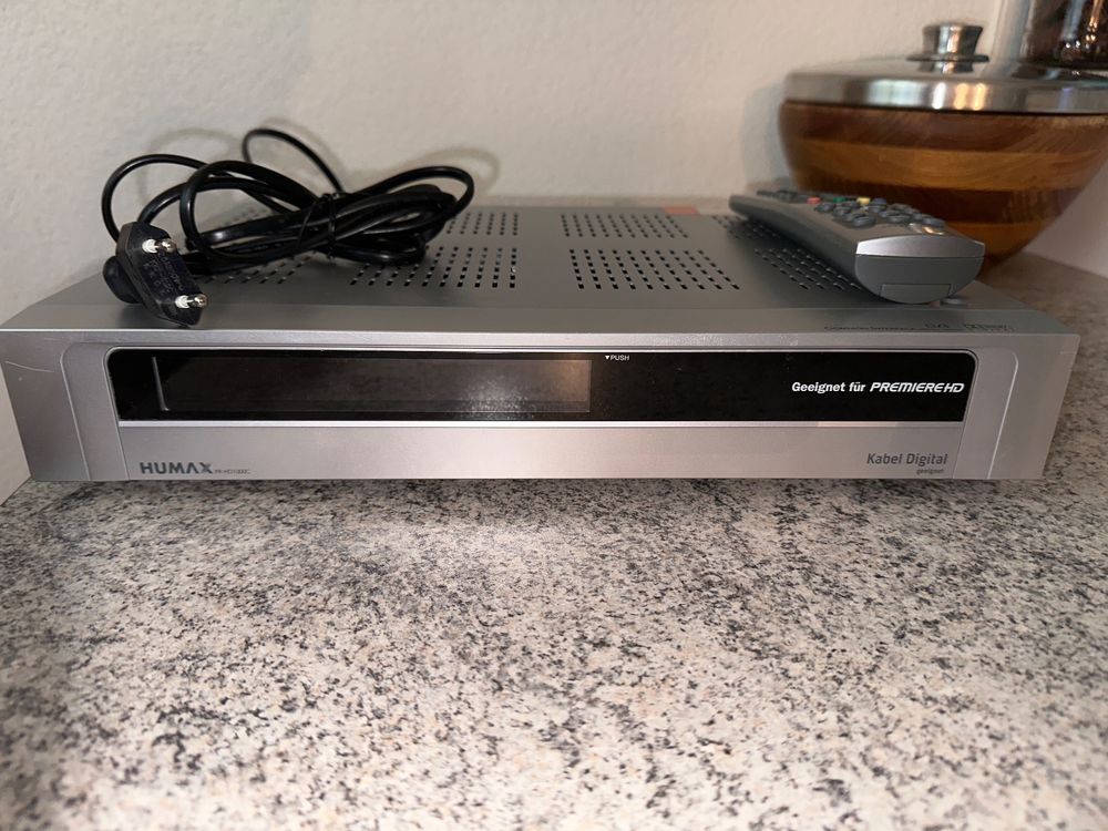 HUMAX PR-HD 1000C SAT RECIEVER (Gebraucht) in Basel für CHF 3.45 – mit ...