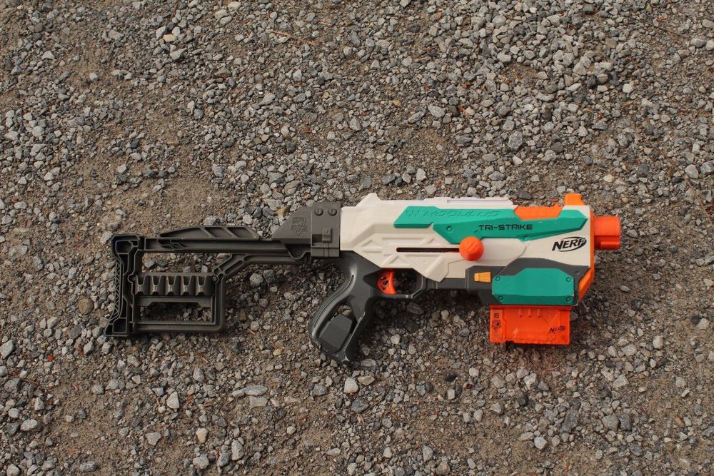 NERF N-Strike Elite Modulus Tri-Strike (Gebraucht) in St. Margarethen ...
