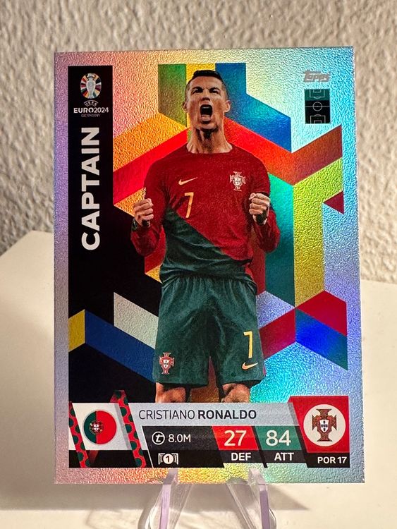 Topps Match Attax UEFA Euro 2024 - Cristiano Ronaldo Captain | Kaufen auf Ricardo