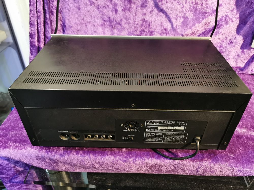 Schönes HITACHI D-900 3-Kopf Highend Tapedeck - Revidiert ! (Gebraucht ...
