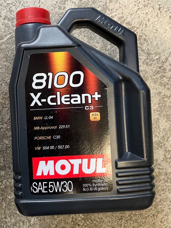 Motoröl Motul 8100 X-clean+ 5W30 5L | Kaufen auf Ricardo