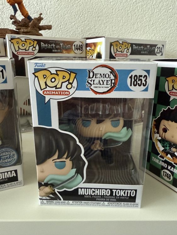 Funko Pop! Demon Slayer Muichiro Tokito #1853 (Neu und originalverpackt ...