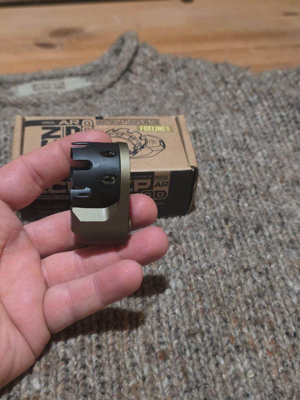 Strike Industries AR Enhanced Castle Nut & Extended End Plat (Neu ...