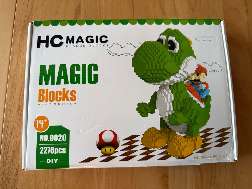 Magic Blocks Yoshi und Mario (Neu und originalverpackt) in ...