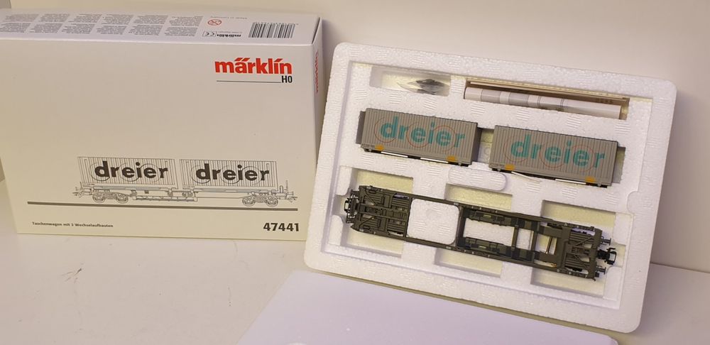 Märklin Taschenwagen Hupac Dreier 47441 | Kaufen auf Ricardo