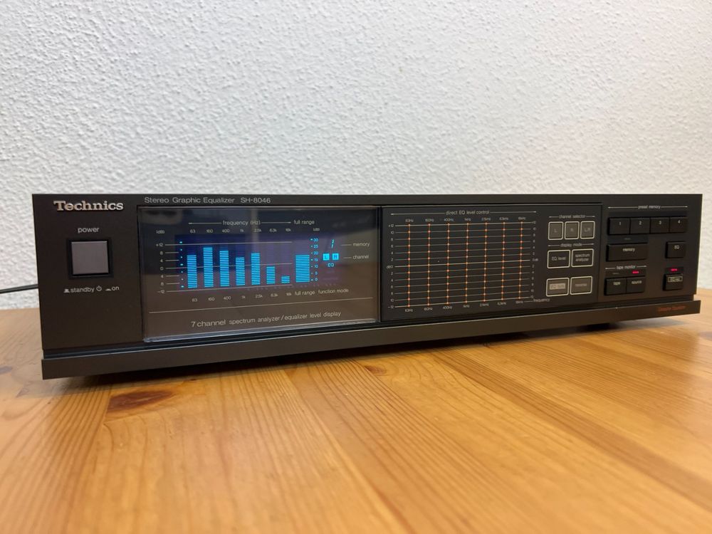 Technics SH-8046 Equalizer mit Spectrum Analyzer! | Acheter sur Ricardo