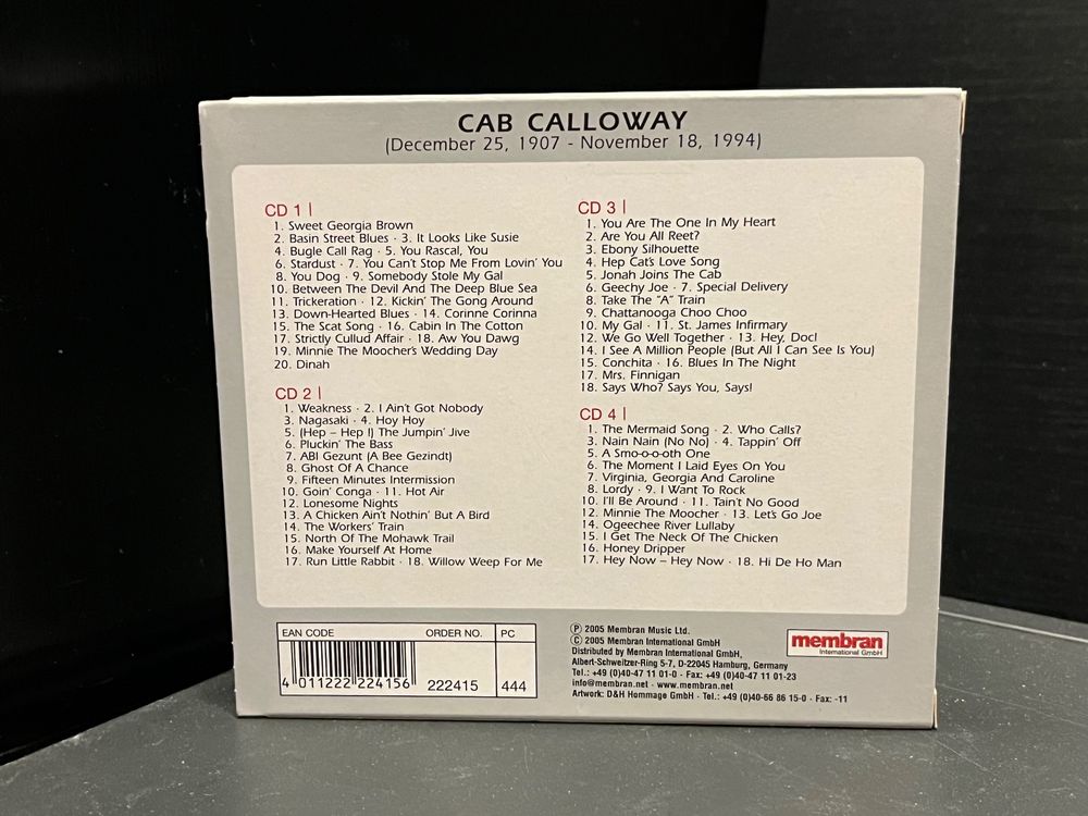 Cab Calloway - The Scat Song - SRA02B (Gebraucht) in Küsnacht ZH für ...