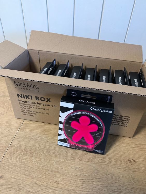 1x Neu Auto Duft Lufterfrischer Mr&Mrs Niki Box | Kaufen auf Ricardo