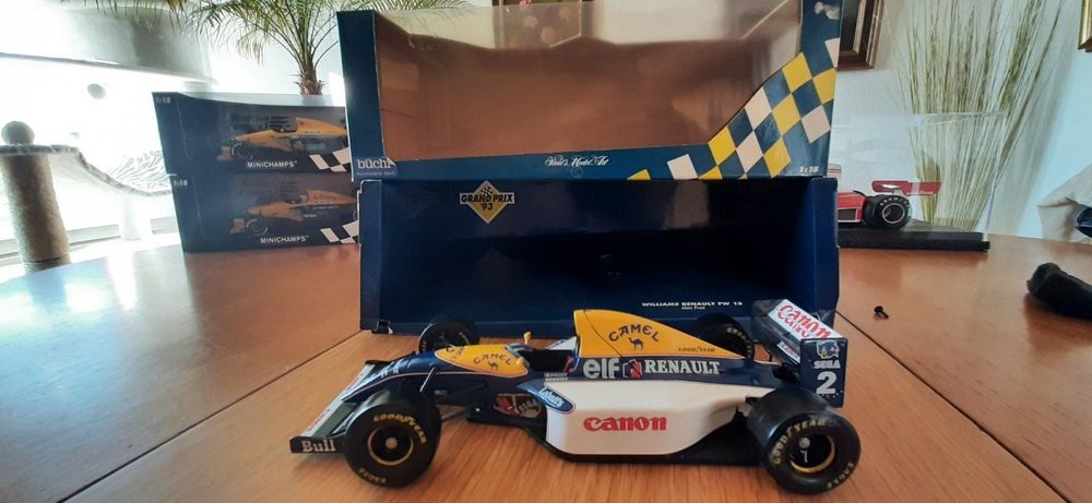 Williams FW15 Alain Prost F1 1993 mit Camel Quartzo1:18 | Kaufen auf ...