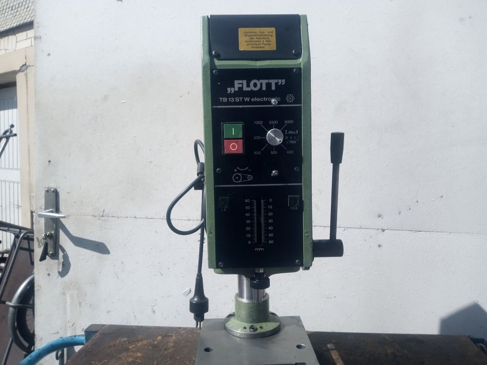 Stand- Tischbohrmaschine FLOTT TB 13 STW electronic | Kaufen auf Ricardo