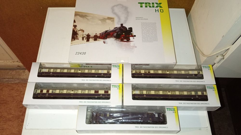 Trix Set HO 23430 GS/DC Rheingold (Neu und originalverpackt) in Pully ...