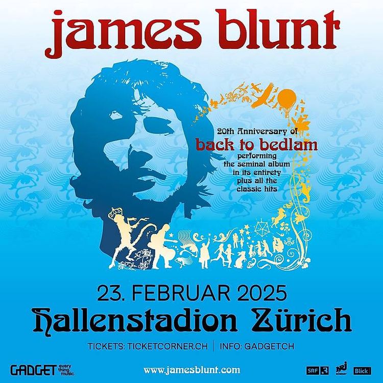 James Blunt Hallenstadion (Kat.1 - 2x Top-Tickets) (Gebraucht) in ...