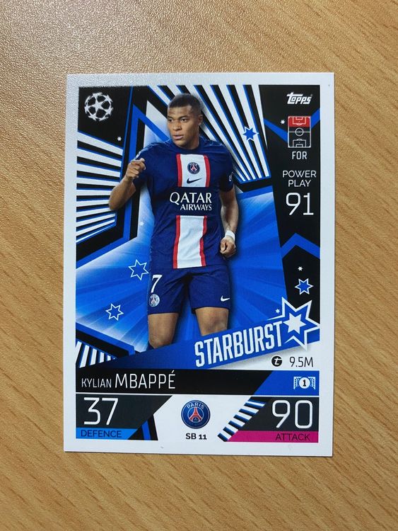 Topps Champions League Kylian Mbappé (Neu (gemäss Beschreibung)) in ...
