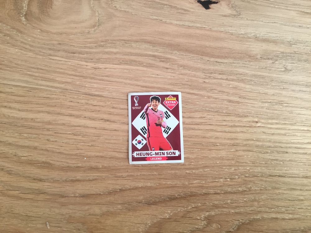 Panini 2022 Extra Sticker - Heung-Min-Son Rot (Gebraucht) in für CHF 7 ...