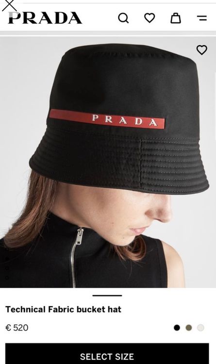 Prada Nylon Hut Gr.S | Kaufen auf Ricardo