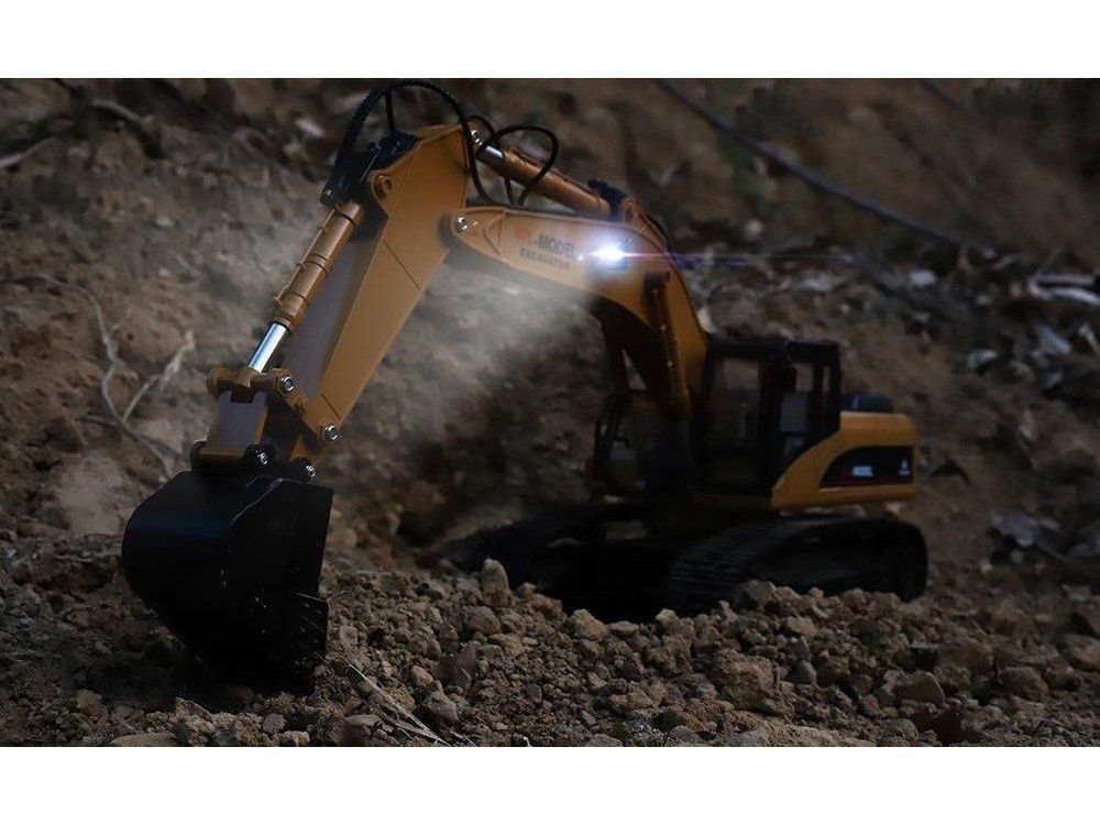 RC Schaufelbagger - RC Bagger Digger, RTR-Set mit Rauchmodul (Neu und ...