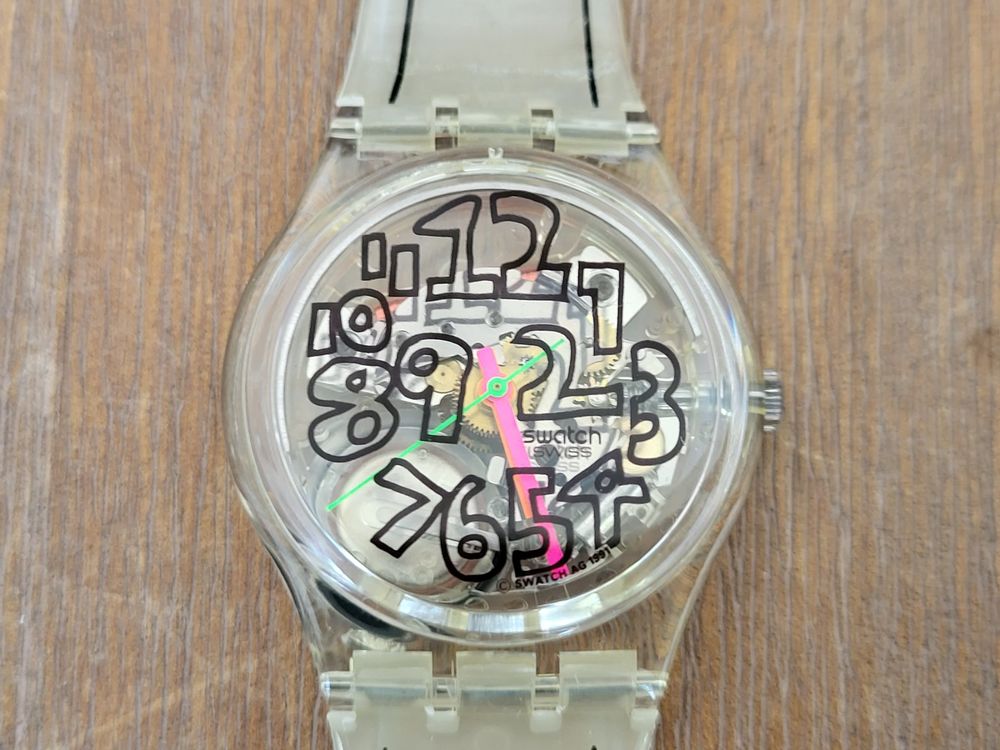 SWATCH SCRIBBLE SPECIAL EDITION NEU (Neu und originalverpackt) in Lommiswil für CHF 30 – mit ...