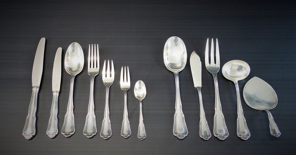 Antikes Silberbesteck 12 teilig (Jetzler 800) | Kaufen auf Ricardo
